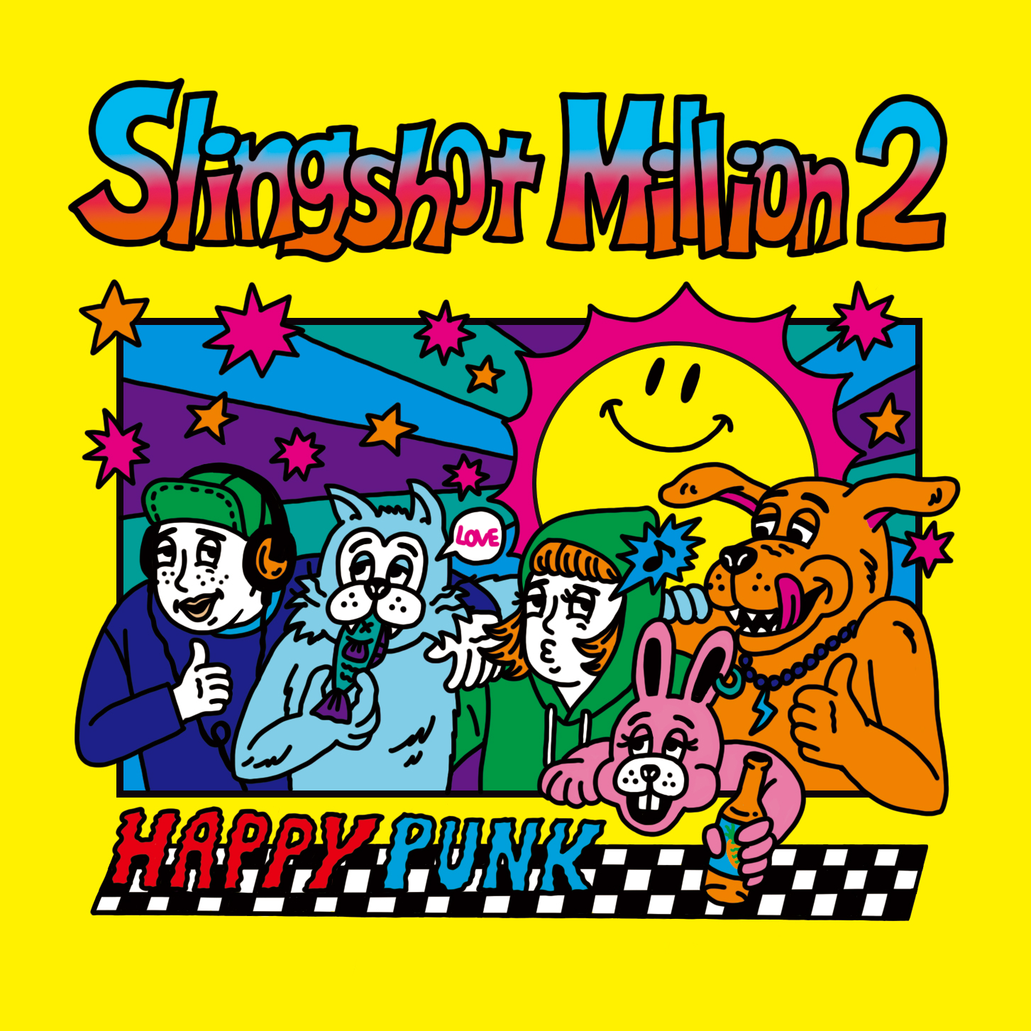 日本で1番HAPPYな男女ツインボーカル『HAPPY PUNK!!』 国内メロコアシーンで着実に注目を集める「Slingshot ...